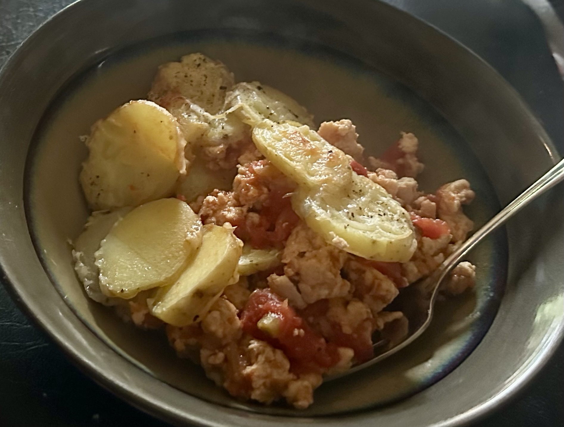 Ground Turkey and Potato Casserole | RedWaxDiary